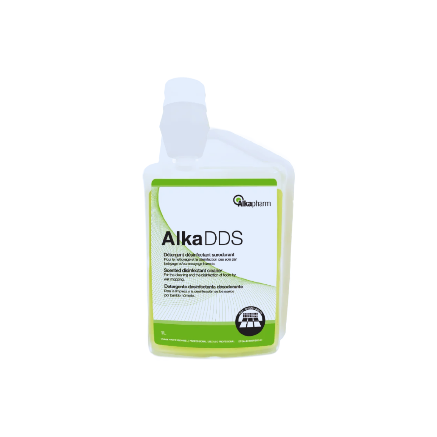 AlkaDDS Detergente Desinfectante de Áreas Frasco X 1 Litro – PYP Vida