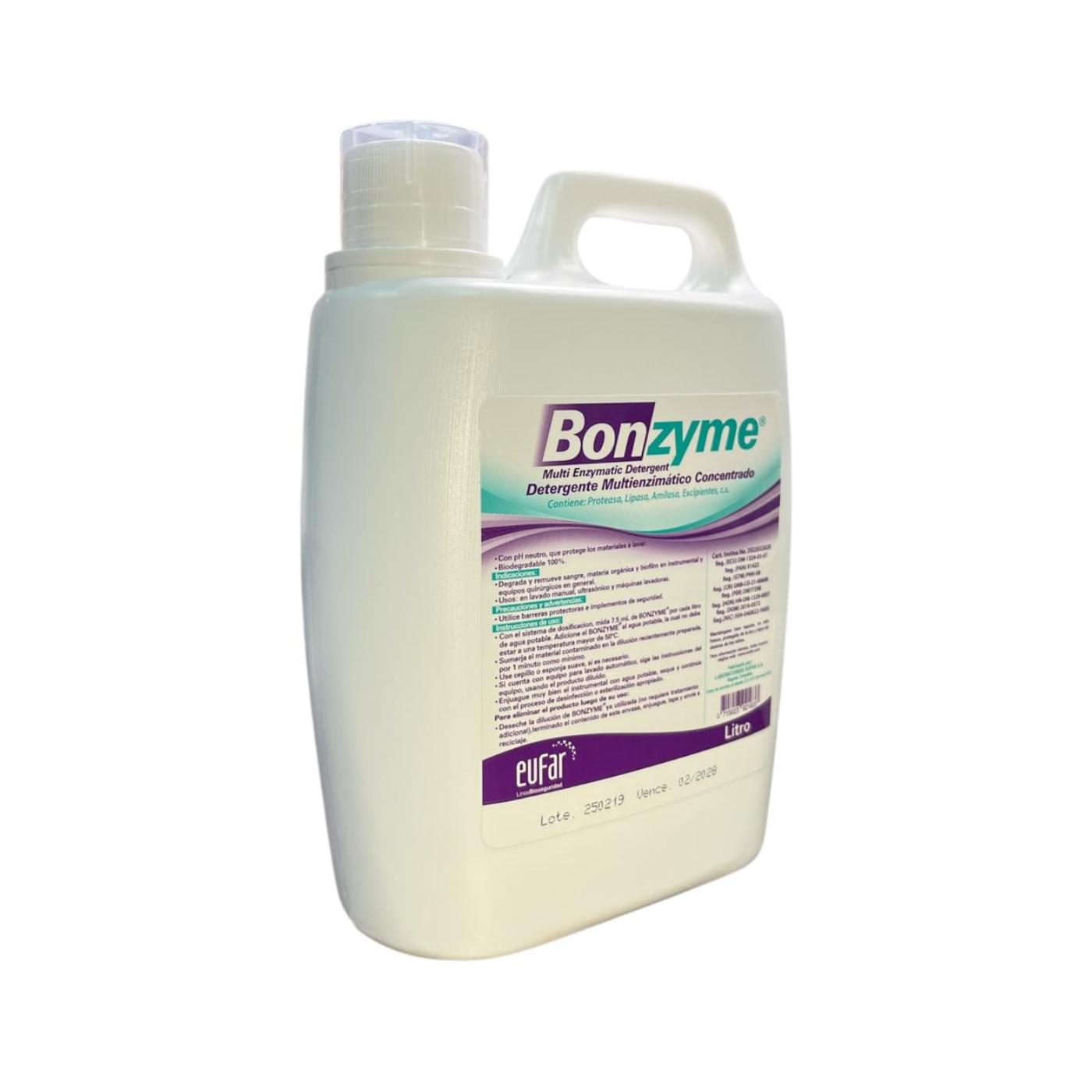 Detergente Multienzimático Concentrado BONZYME – PYP Vida