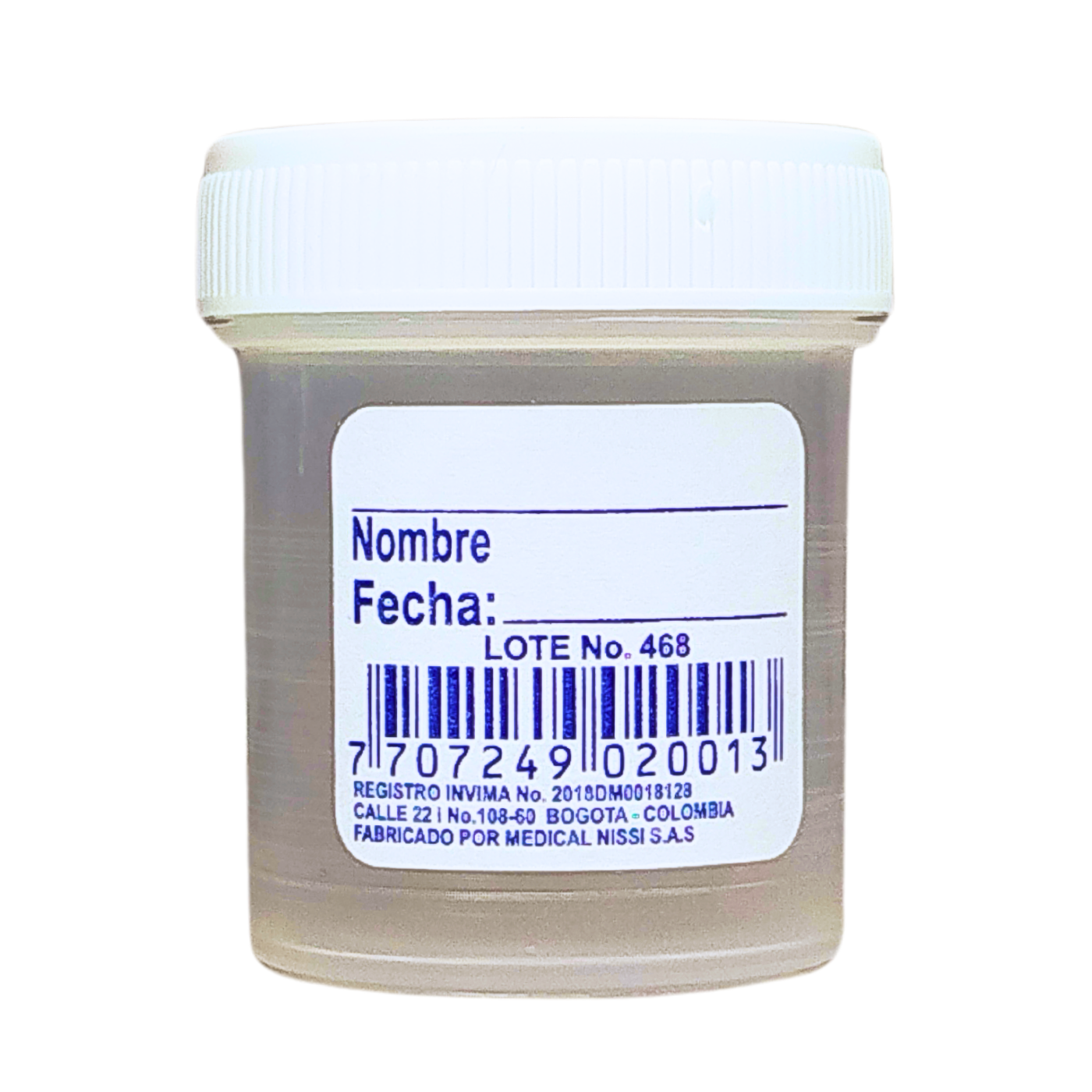 Frasco Plastico Recoleccion De Orina 35Ml Paquete X 50 Nissi – PYP Vida