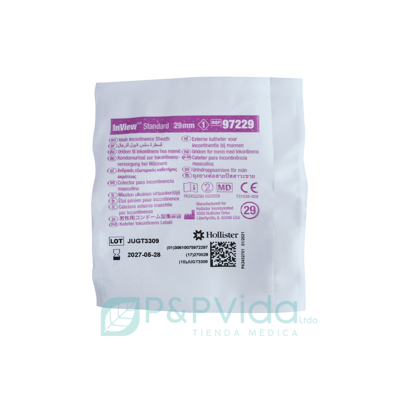 Urocondón - Catéter externo masculino Hollister ® – PYP Vida