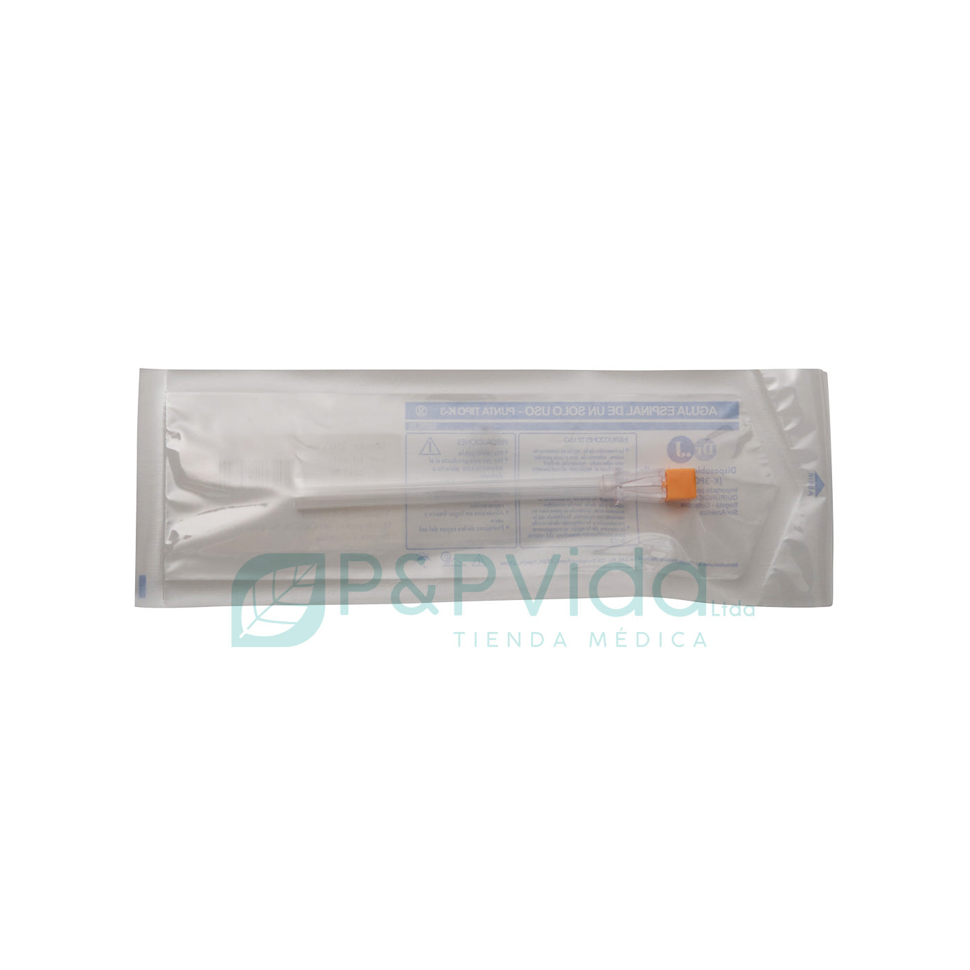 Aguja espinal 25G punta tipo K-3 Dr. J – PYP Vida